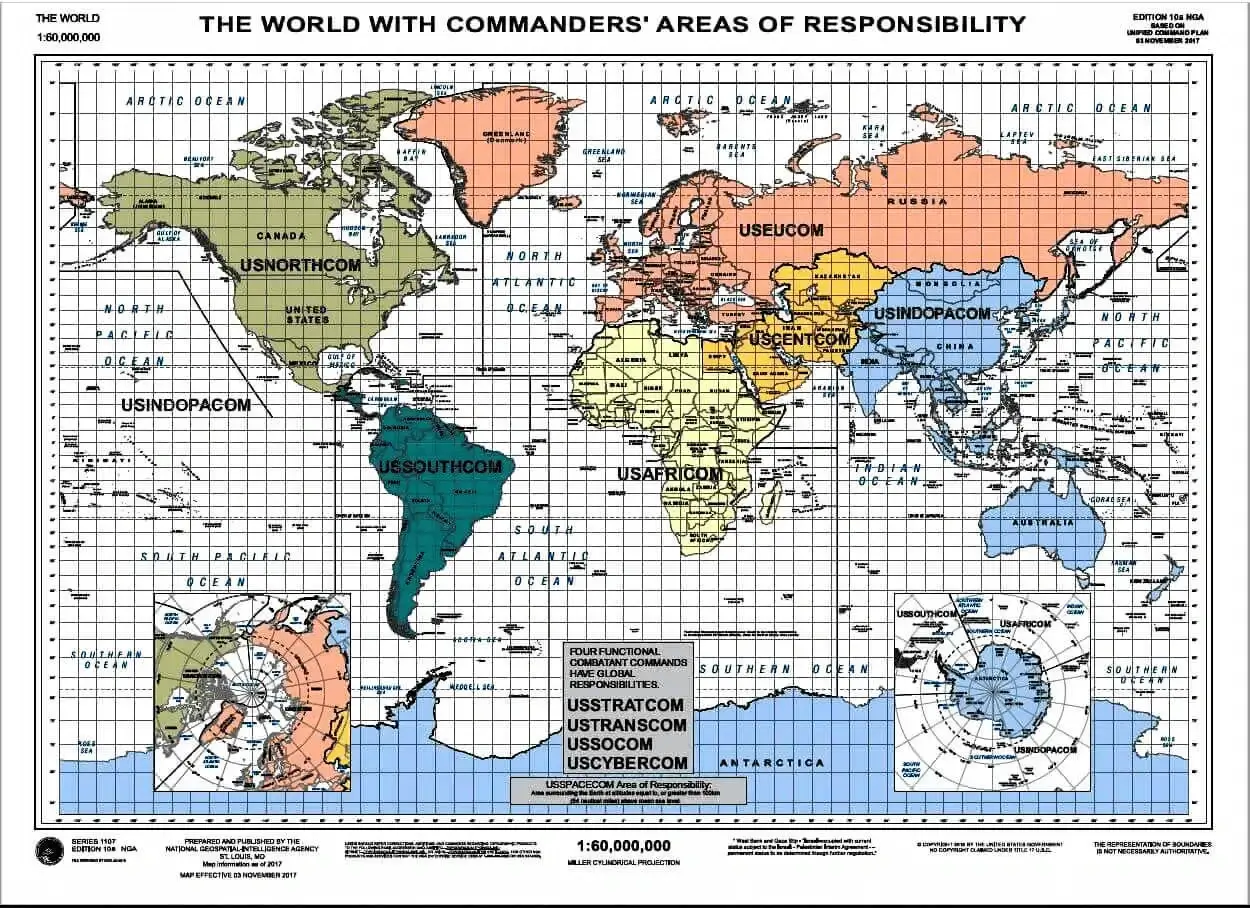 U.S. Combatant Commands | All 14 Tracked Commands | Defcon Level