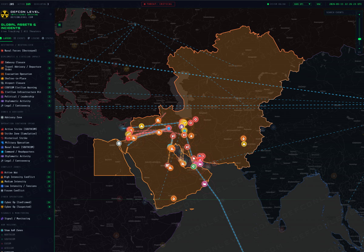 CENTCOM: Over 5,500 Targets Struck, Iran Launches 37th Attack Wave ...
