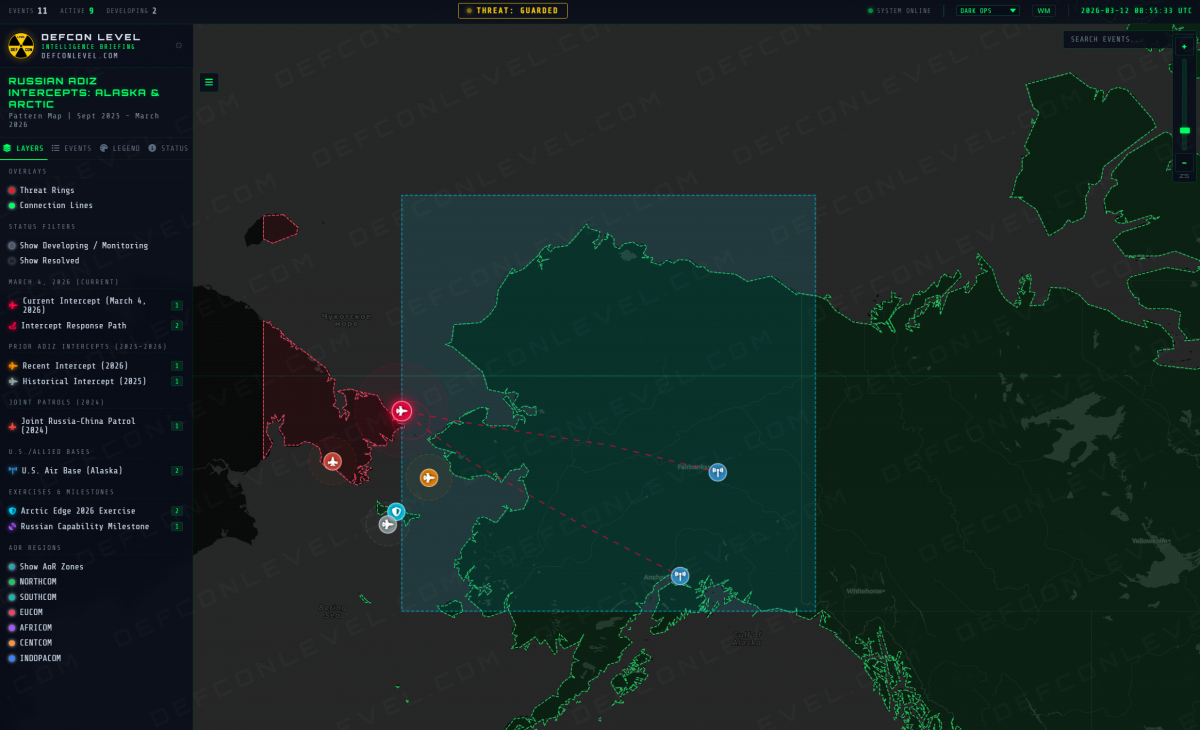 NORAD Increases Arctic Posture as Russian Tu-142s Probe Alaskan and ...