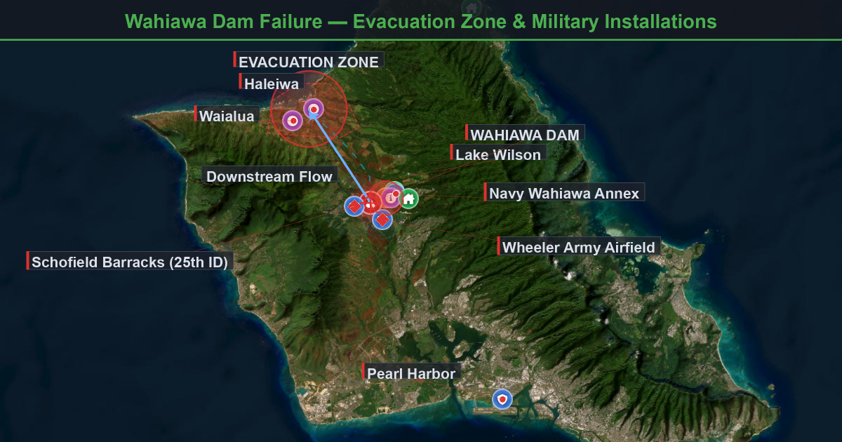Oahu Evacuation Ordered as 120-Year-Old Wahiawa Dam Faces Imminent ...